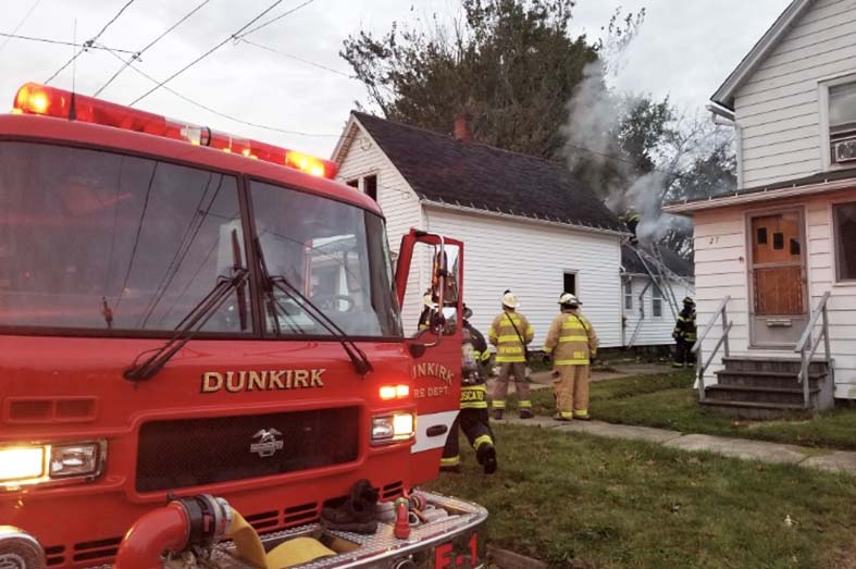 Fire damages Dunkirk home | News, Sports, Jobs - Observer Today